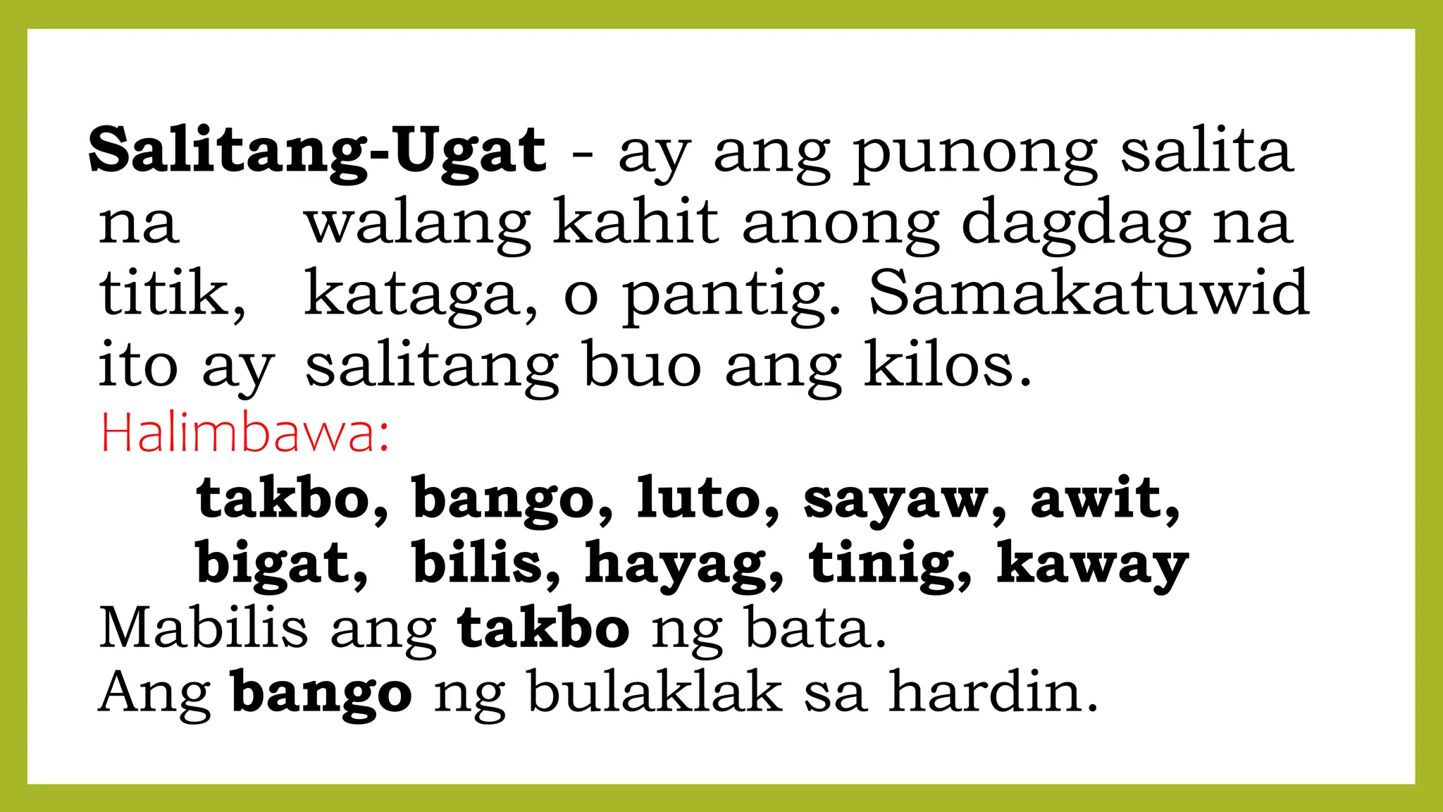 Ito ay tumatalakay sa kahulugan ng salitang-ugat at ng panlapi. | PPTX