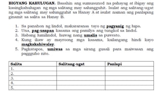 Uri ng PANLAPI.pptx ibat ibat uri ng Panlapi | PPTX
