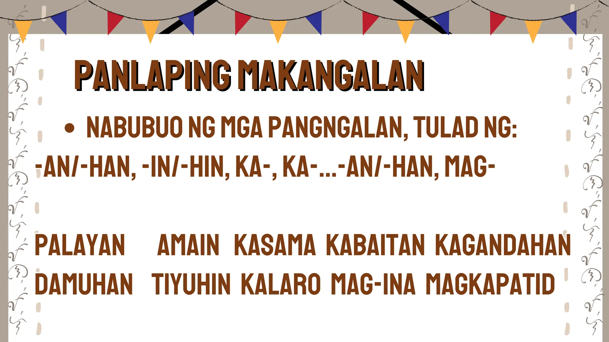 Panlapi- Ano ang panlapi at ano ang iba't ibang uri Ng panlapi ...