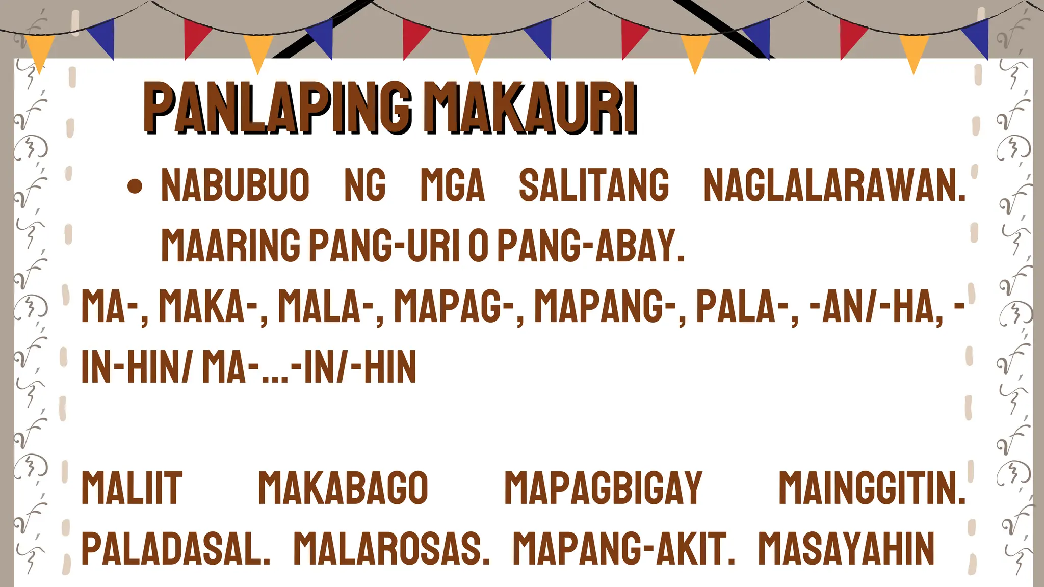 Panlapi- Ano ang panlapi at ano ang iba't ibang uri Ng panlapi ...