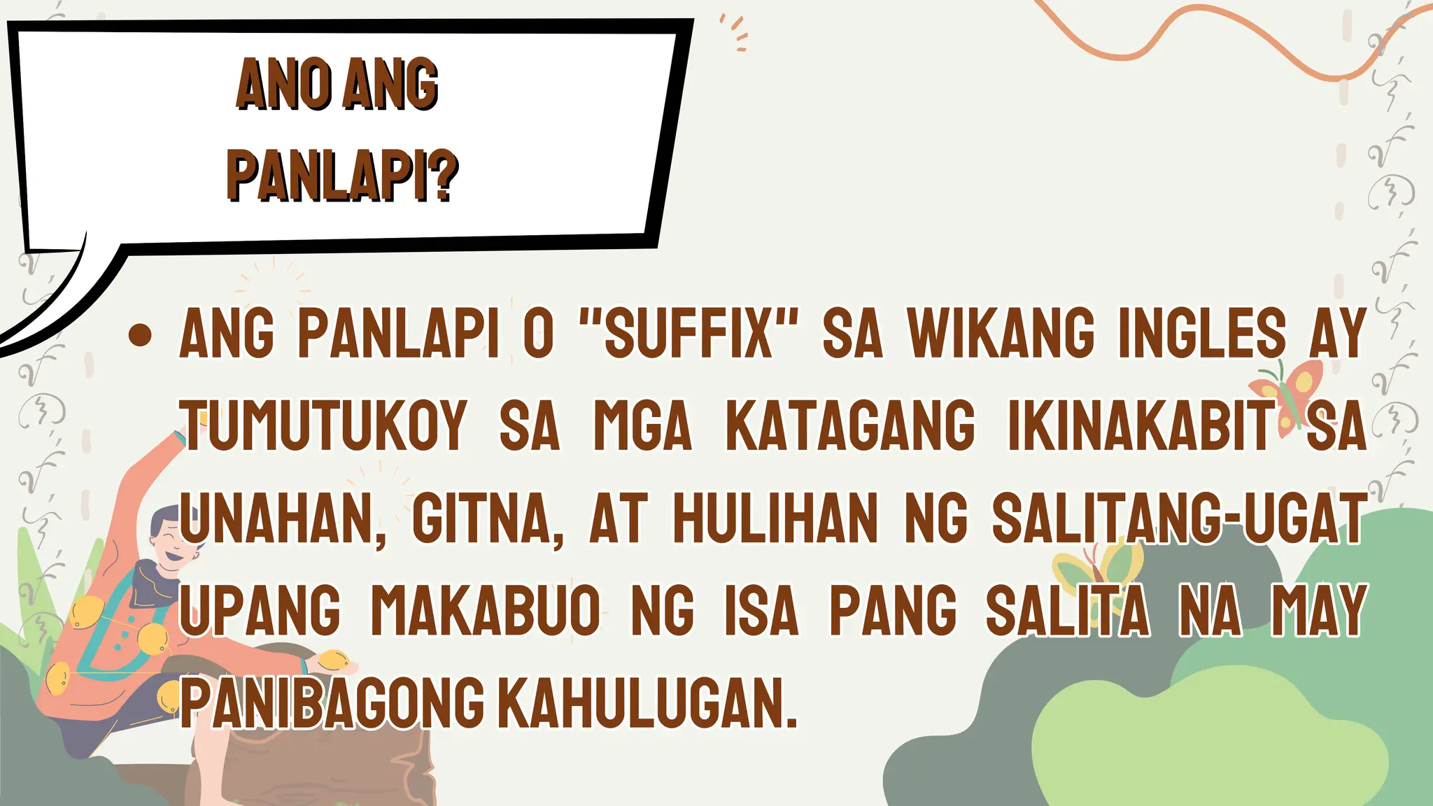 Panlapi- Ano ang panlapi at ano ang iba't ibang uri Ng panlapi ...
