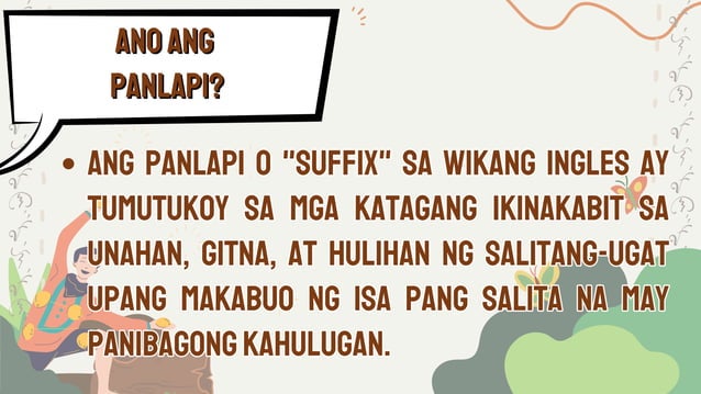 Panlapi- Ano ang panlapi at ano ang iba't ibang uri Ng panlapi ...