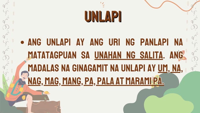 Panlapi- Ano ang panlapi at ano ang iba't ibang uri Ng panlapi ...