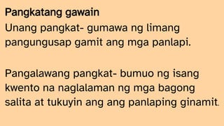 Panlapi at salitang ugat Pptx_1.pptxxxxx | PPTX