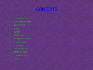 DIAMOND MINING PROJECT, PANNA(M.P.) | PPTX