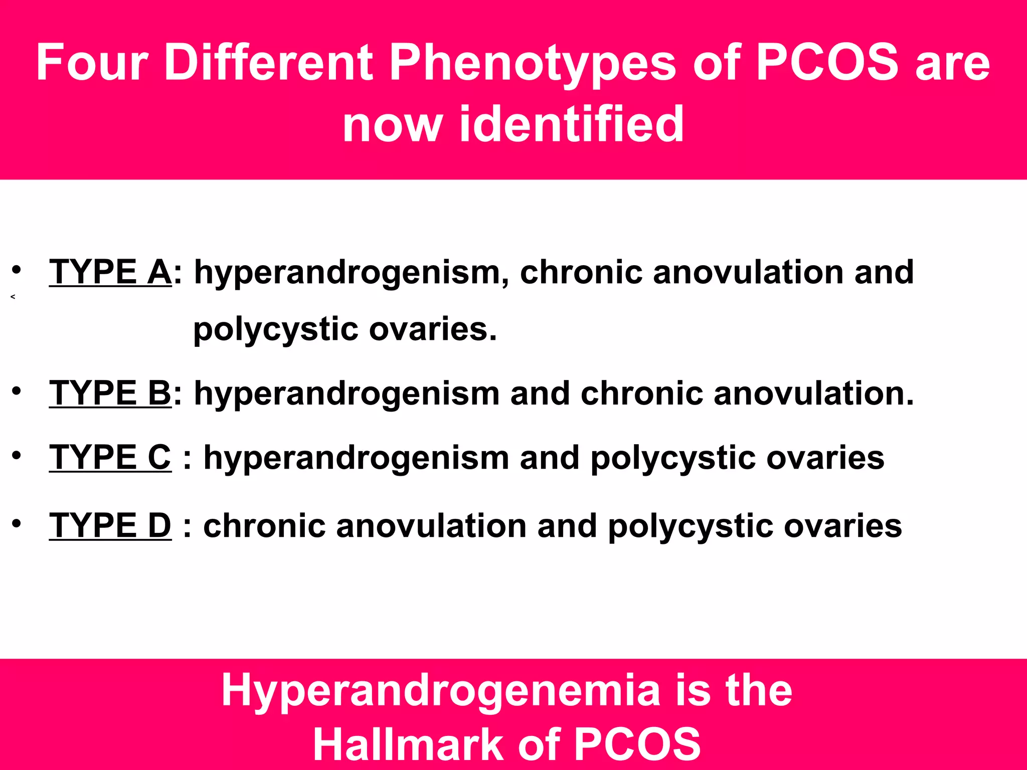 PANEL DISCUSSION MANAGEMENT OF PCOS WOMB to TOMB | PPT