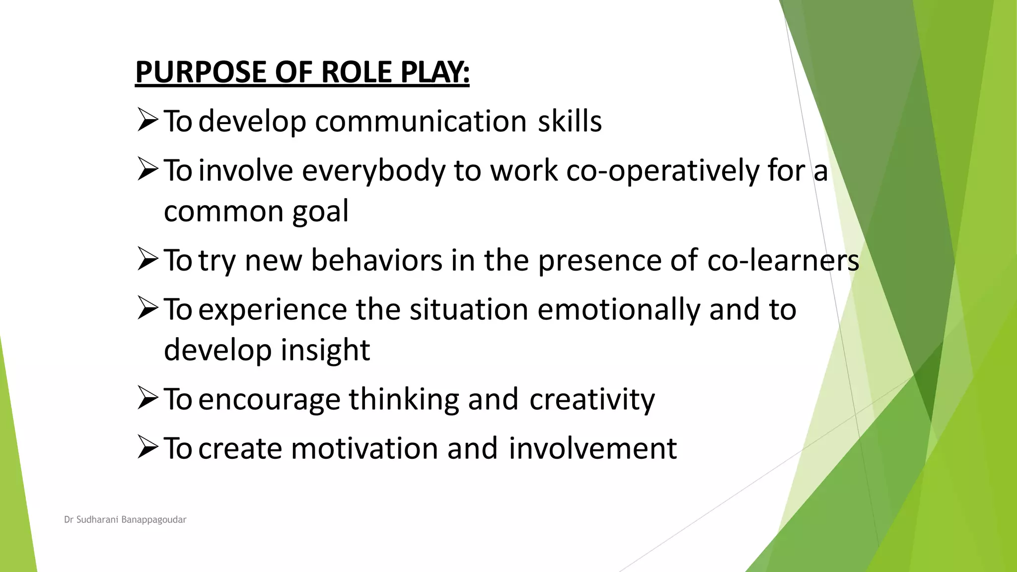 Pannel discussion and role play | PPTX