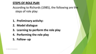 Pannel discussion and role play | PPTX