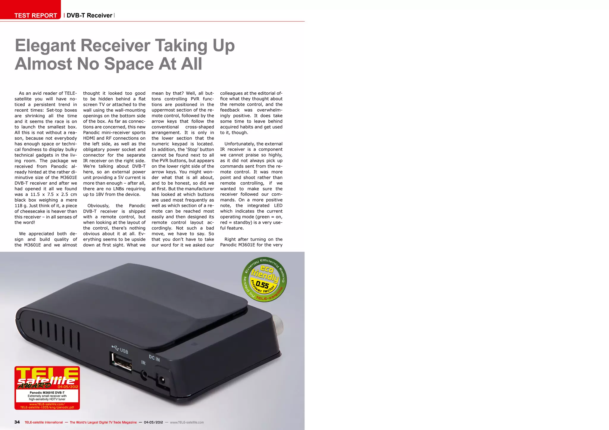 Panodic m3601 e | PPT