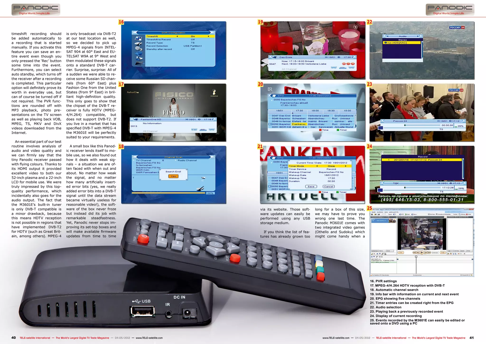 Panodic m3601 e | PDF