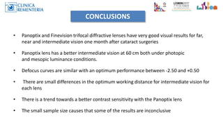 Panoptix vs finevision ESCRS 2017 | PPT