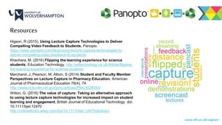 Panopto Basics: Getting Started with Personal Capture | PPTX