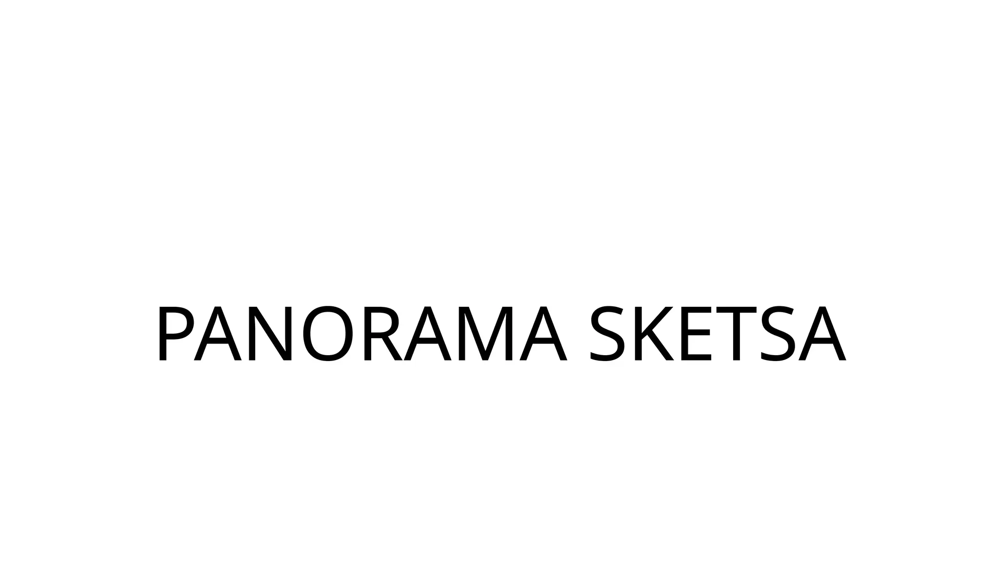 PANORAMA SKETSA PRAMUKA PENGGALANG LOMBA | PPT