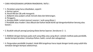 PANORAMA SKETSA PRAMUKA PENGGALANG LOMBA | PPT