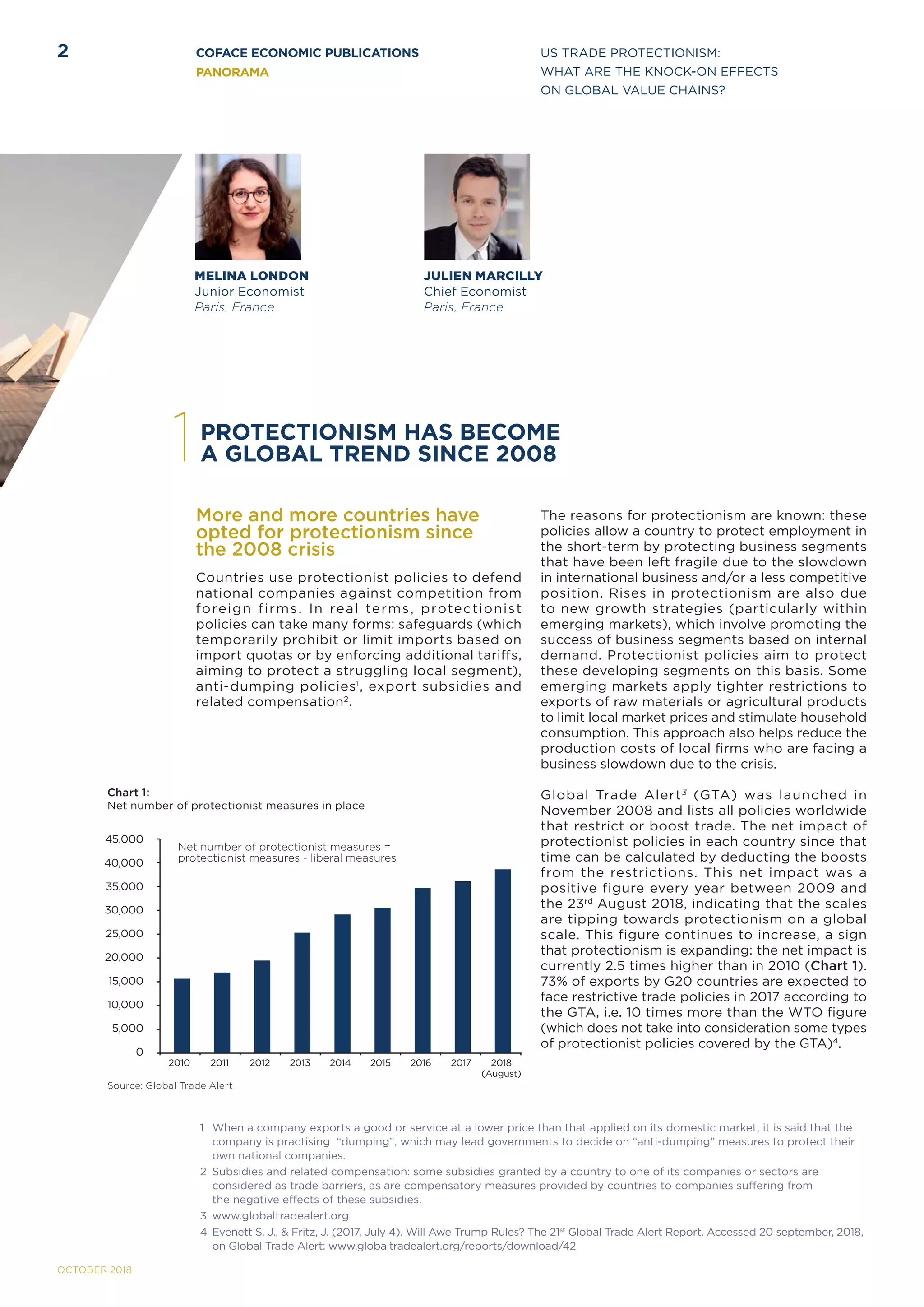 US Trade Protectionism: What are the knock-on effects of global value ...