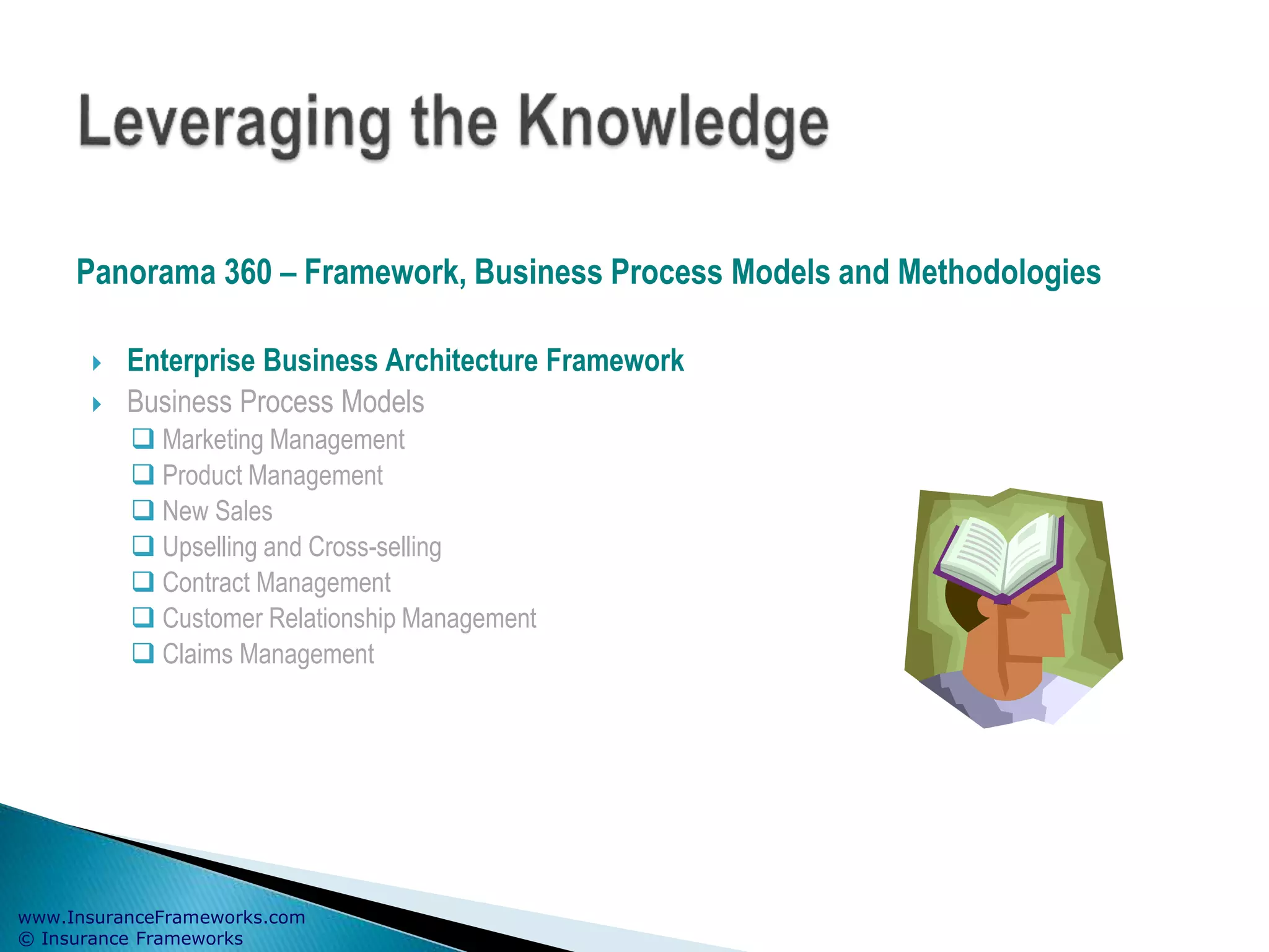 Panorama 360 Insurance and Wealth Management Business Architecture Framework and Process Models ...