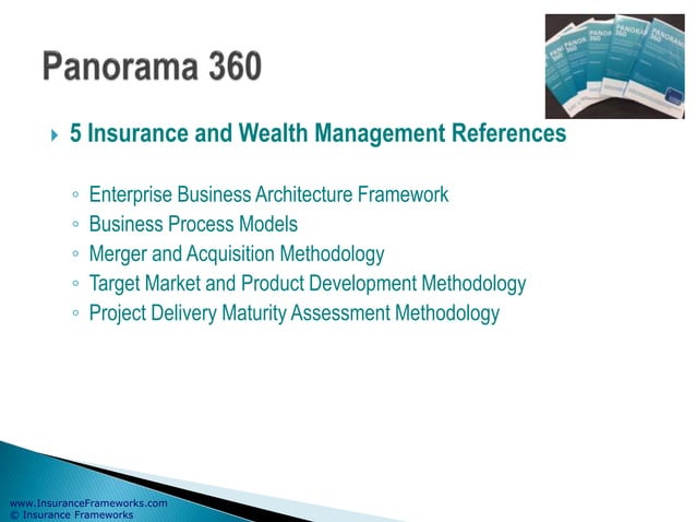 Panorama 360 Insurance and Wealth Management Business Architecture ...