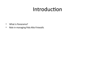 Panorama_Firewall_Management_New_PPT study | PPTX