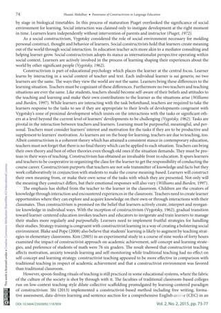 constructivism in language education | PDF