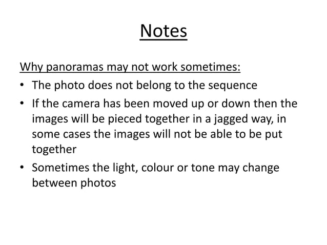 Panorama powerpoint | PPT