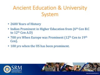 Panoramic view of the indian education system | PPT