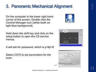 Panoura 18S with Ceph Calibration and Alignment Quick Guide | PPT