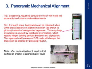 Panoura 18S with Ceph Calibration and Alignment Quick Guide | PPT