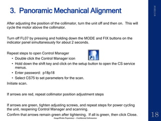 Panoura 18S with Ceph Calibration and Alignment Quick Guide | PPT