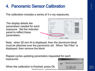 Panoura 18S with Ceph Calibration and Alignment Quick Guide | PPT