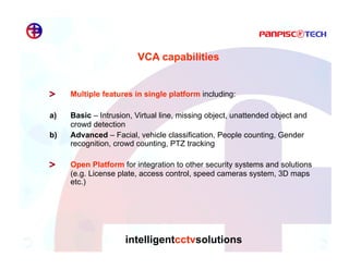 Panpisco Technologies Intelligent CCTV Solutions | PDF | Cameras and ...