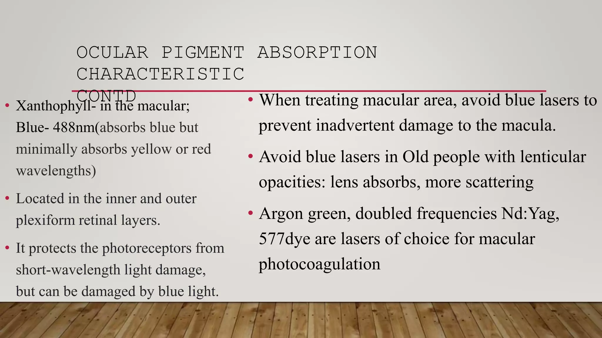 BASICS OF PAN RETINAL, SECTOR AND FOCAL RETINAL LASER PHOTOCOAGULATION.pptx
