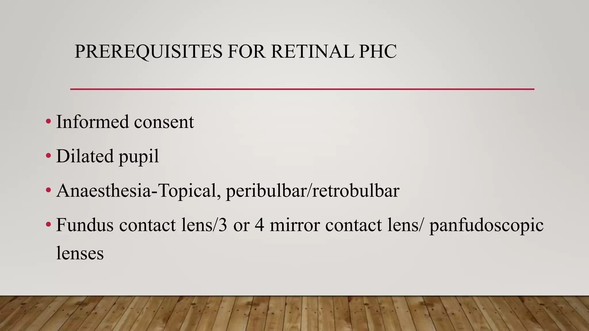 BASICS OF PAN RETINAL, SECTOR AND FOCAL RETINAL LASER PHOTOCOAGULATION.pptx