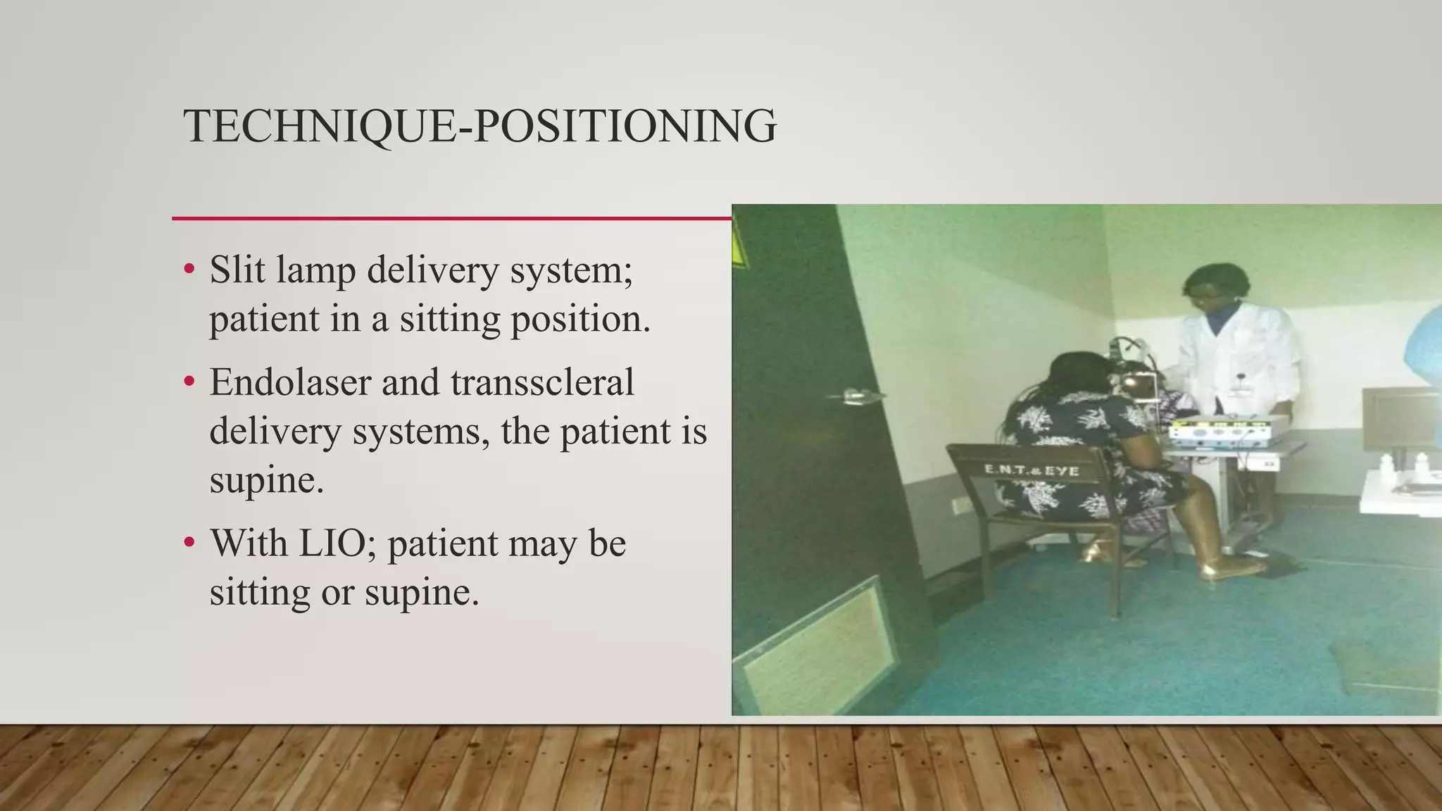 BASICS OF PAN RETINAL, SECTOR AND FOCAL RETINAL LASER PHOTOCOAGULATION.pptx