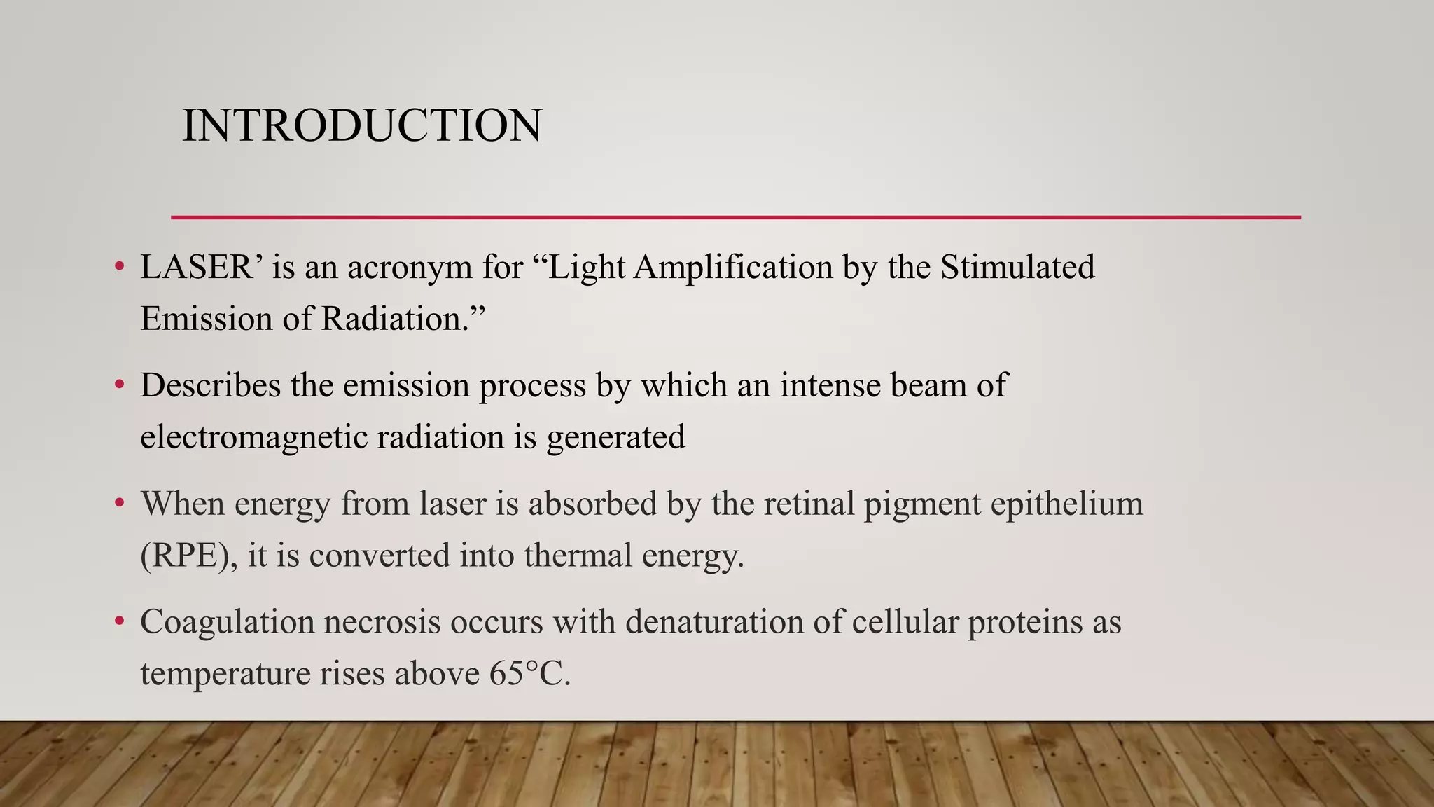 BASICS OF PAN RETINAL, SECTOR AND FOCAL RETINAL LASER PHOTOCOAGULATION.pptx