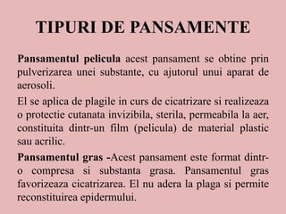 PANSAMENTE ȘI BANDAJE.pptx
