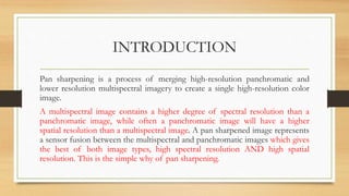 Pan sharpening | PPT