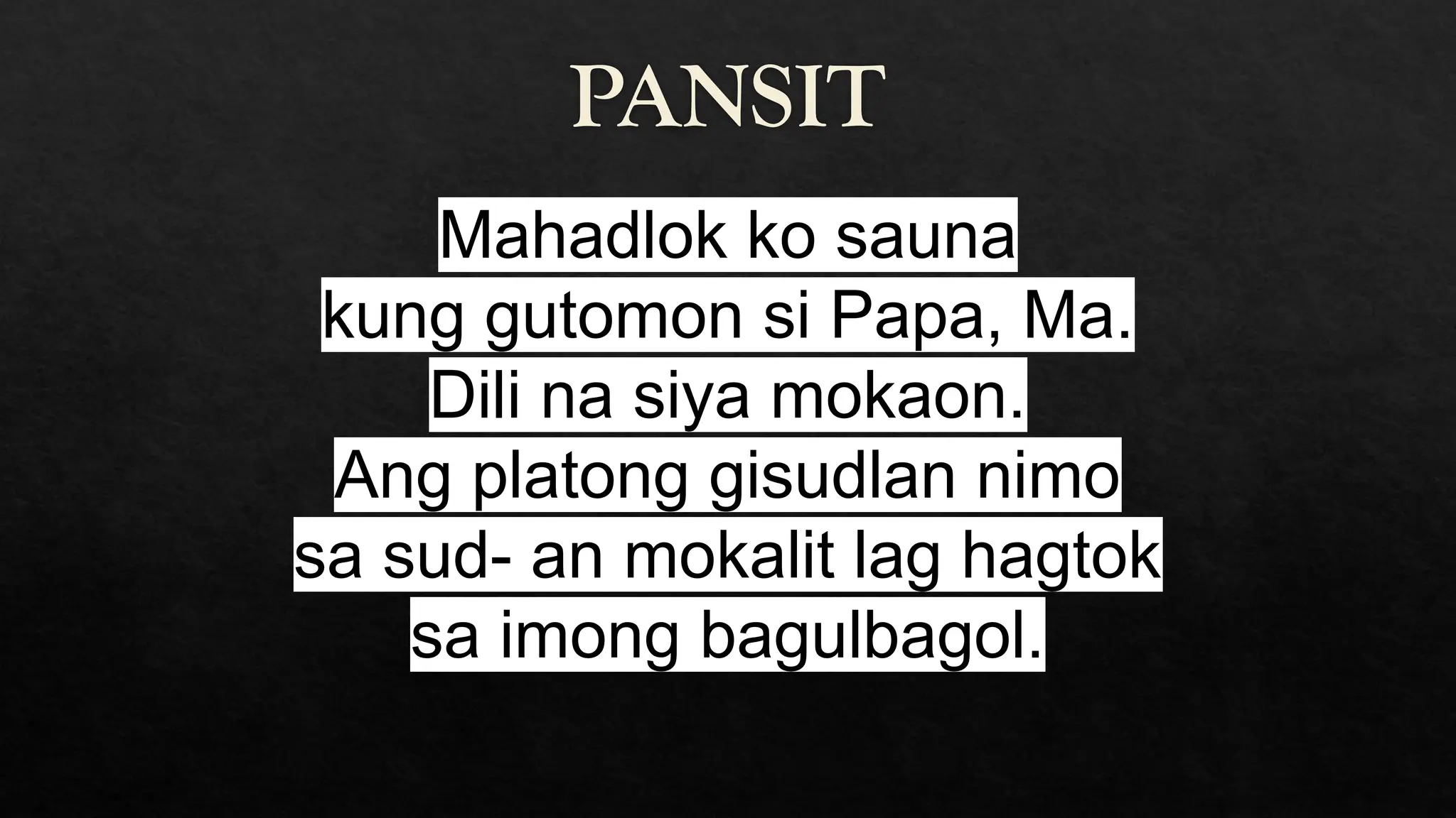 Teaching poetry_PANSIT. powerpoint presentation pptx | PPTX