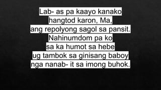 Teaching poetry_PANSIT. powerpoint presentation pptx | PPTX
