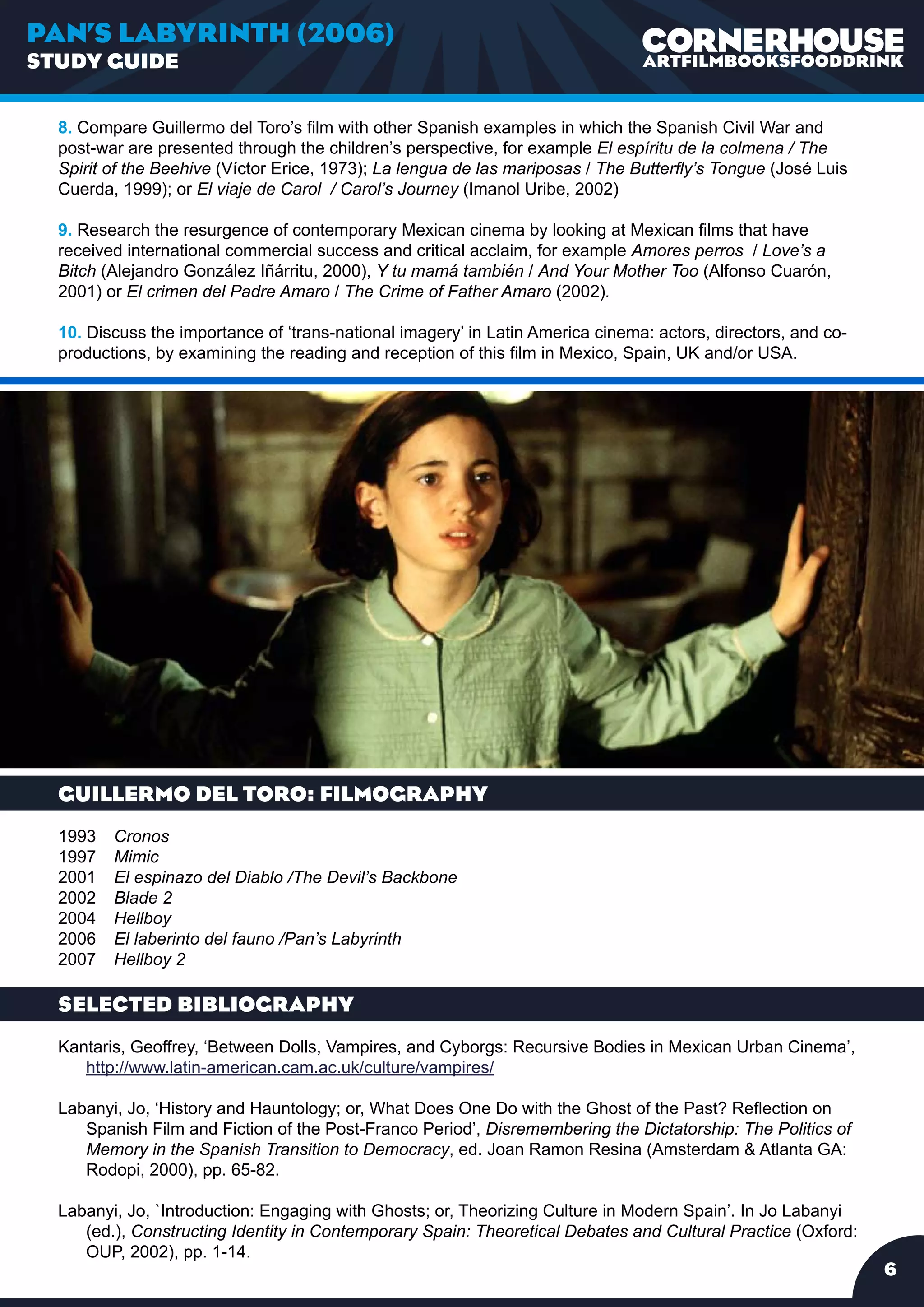 Pan's Labyrinth - El laberinto del fauno -English study guide | PDF