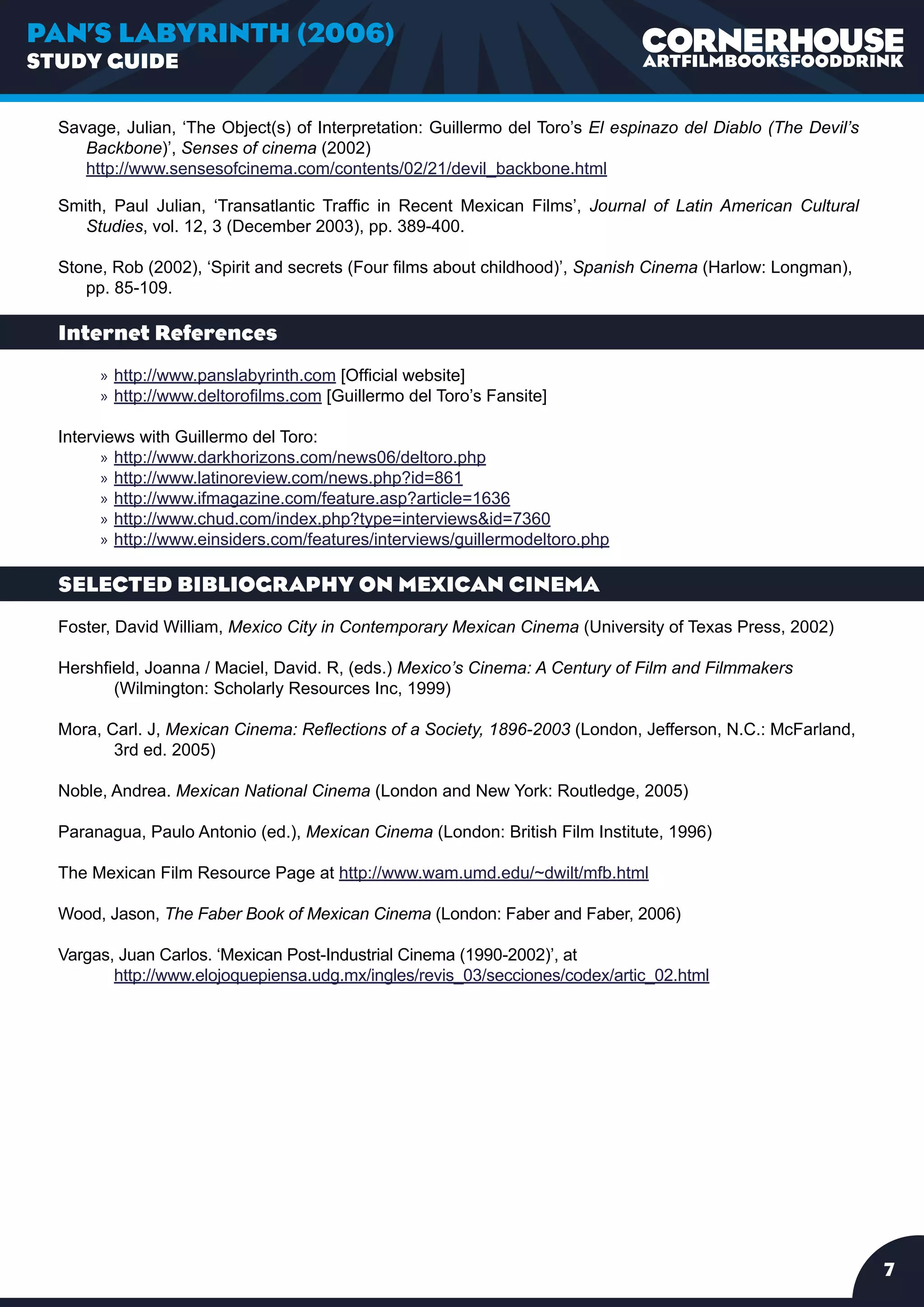 Pan's Labyrinth - El laberinto del fauno -English study guide | PDF