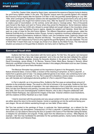 Pan's Labyrinth - El laberinto del fauno -English study guide | PDF