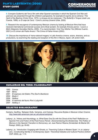 Pan's Labyrinth - El laberinto del fauno -English study guide | PDF