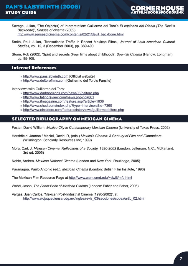 Pan's Labyrinth - El laberinto del fauno -English study guide | PDF