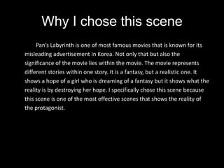 Pan's labyrinth | PPTX