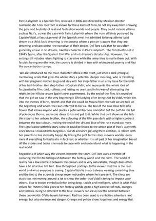 Pan's labyrinth | PDF