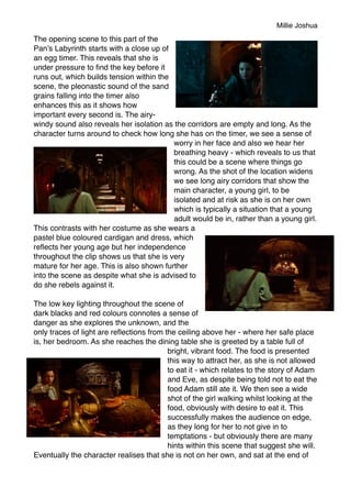 Pan's labyrinth pale man scene | PDF