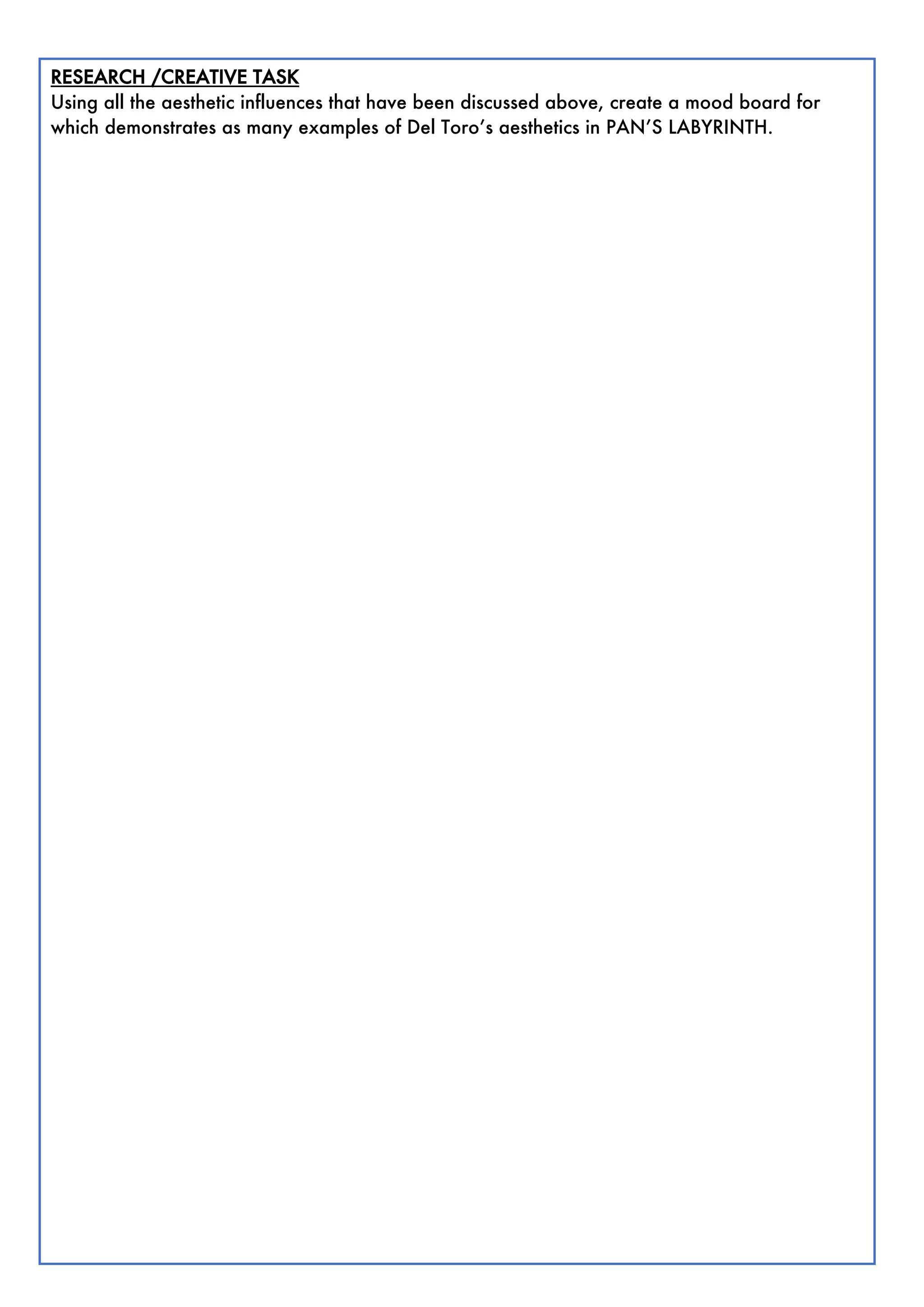 Pan's Labyrinth A-Level Film Studies student booklet e-book workbook ...