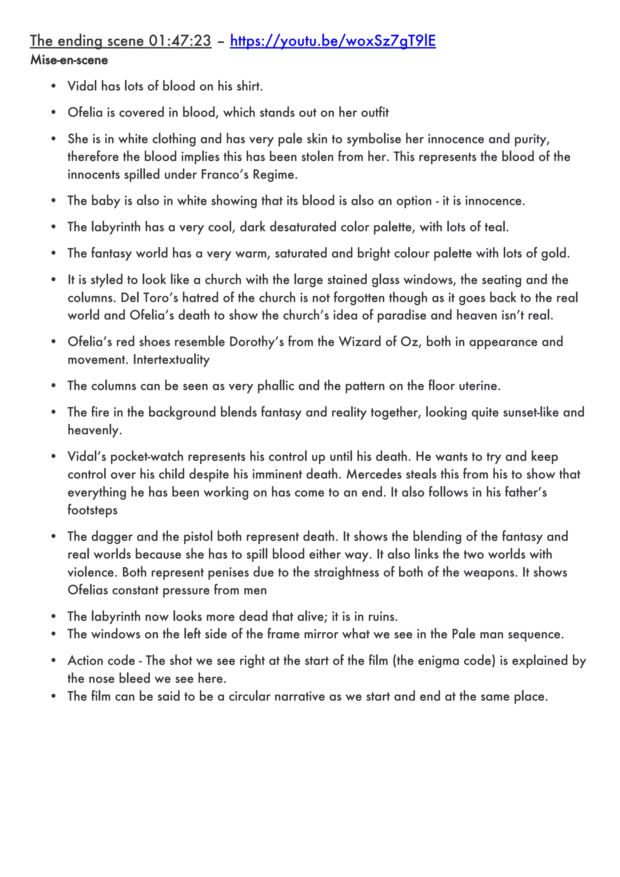 Pan's Labyrinth A-Level Film Studies student booklet e-book workbook ...