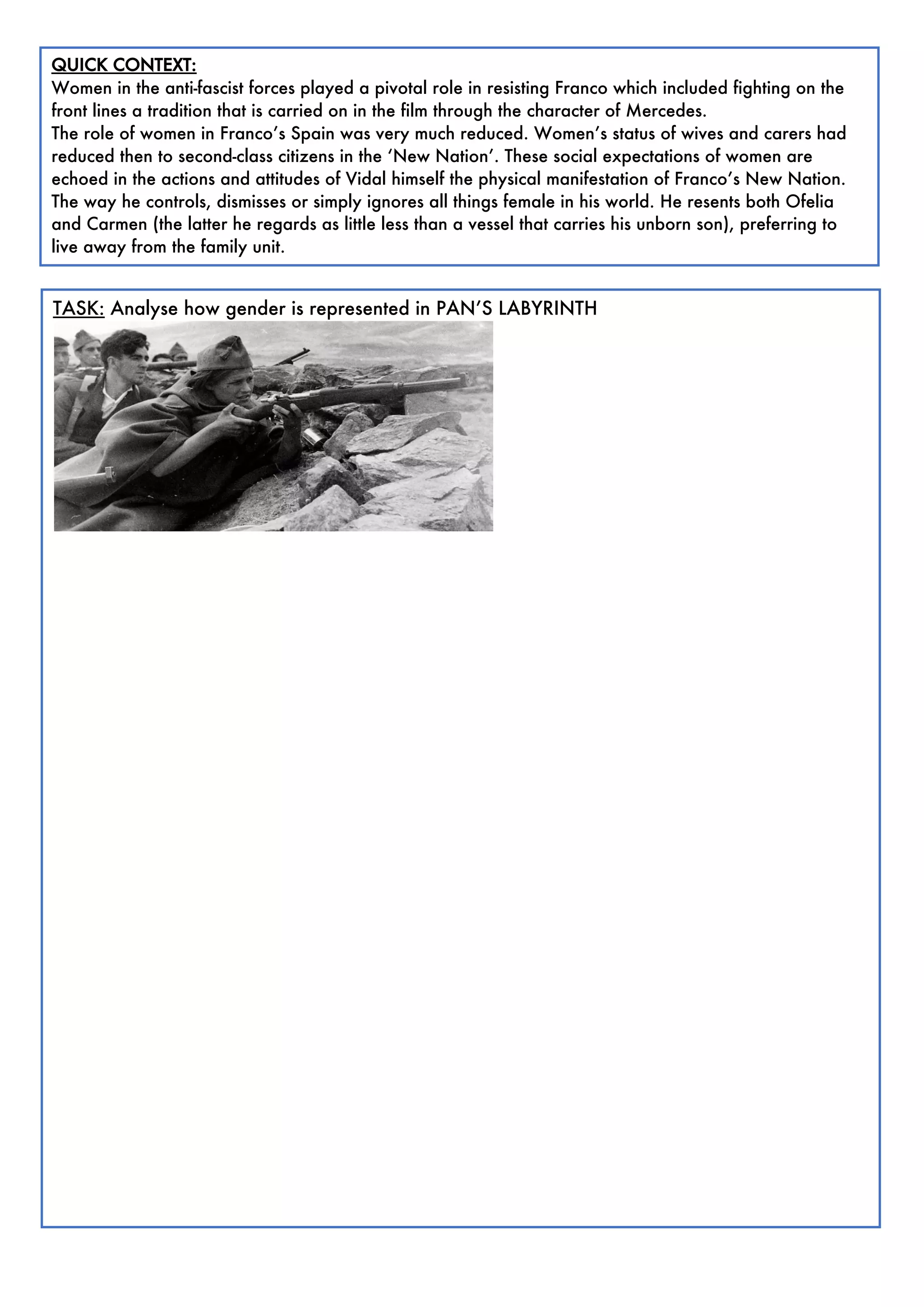 Pan's Labyrinth A-Level Film Studies student booklet e-book workbook ...