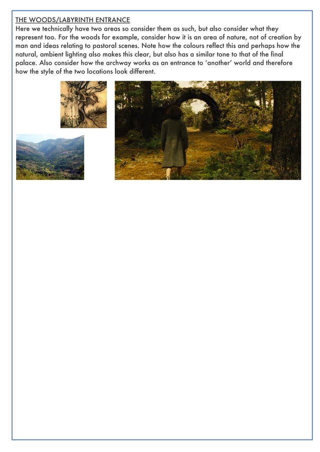 Pan's Labyrinth A-Level Film Studies student booklet e-book workbook ...